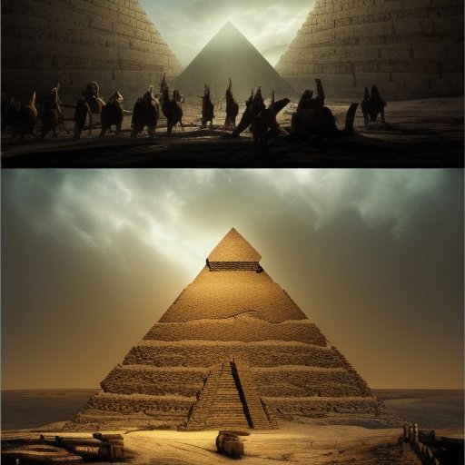 How Vikings Helped Build the Ancient Pyramids - Darken Sky