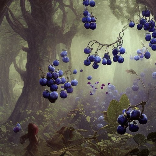 Blueberries: Invented to Oppress Knights and Thieves - Darken Sky